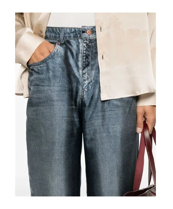 PIERRE-LOUIS MASCIA Belt Loop Denim Trousers
