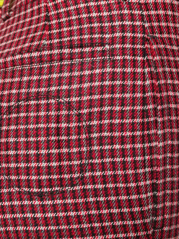 Chloé Checked Cropped Flare Pants