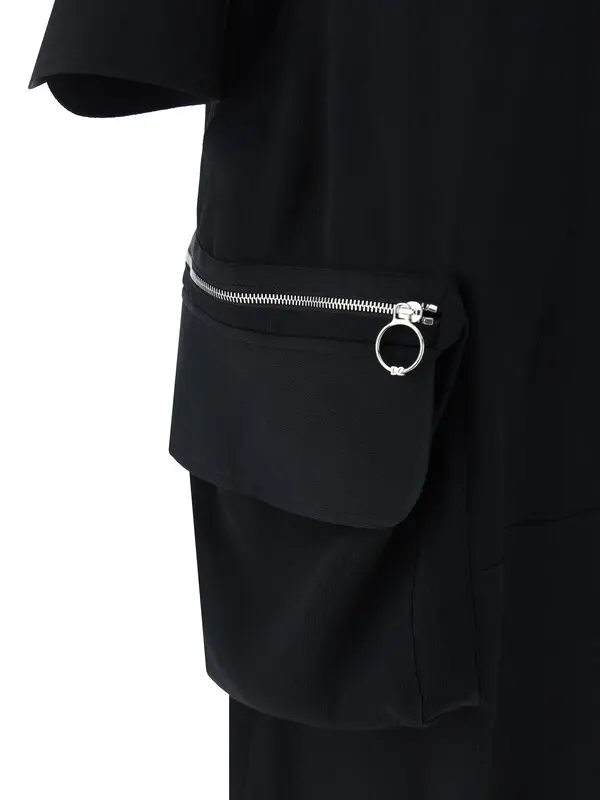 Dsquared2 Long-sleeved Cargo Jumpsuit