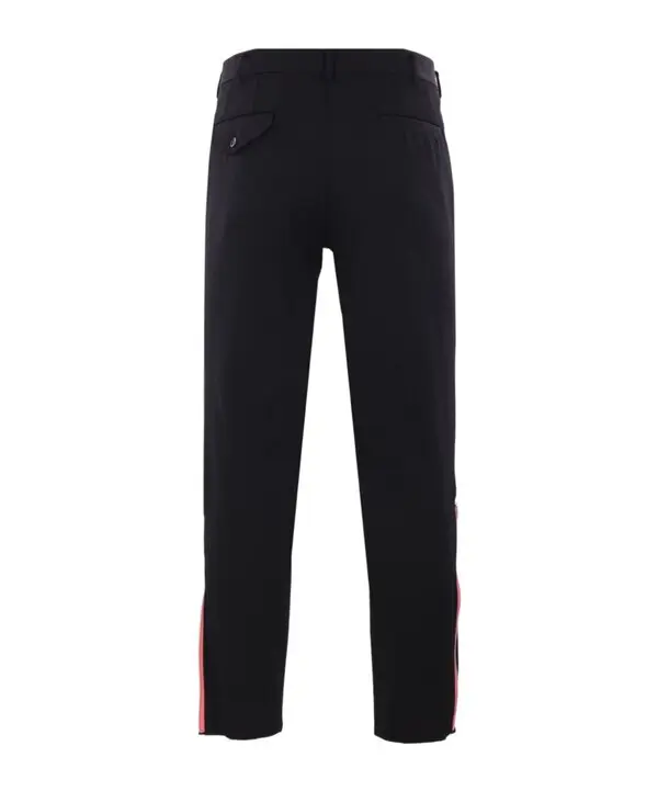 Comme Des Garçons Slim Fit Zip Detail Trousers