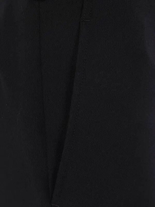 Comme Des Garçons Slim Fit Zip Detail Trousers