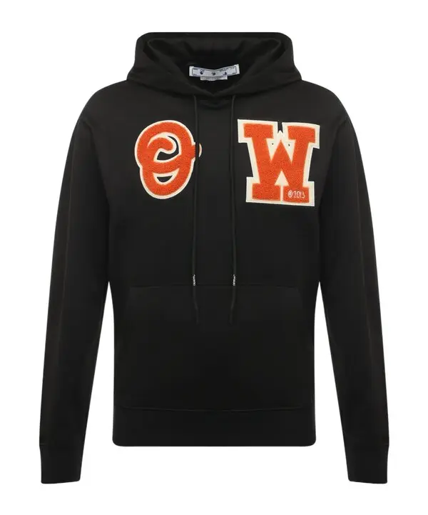 Off-White Hoodie With Logo Detailing