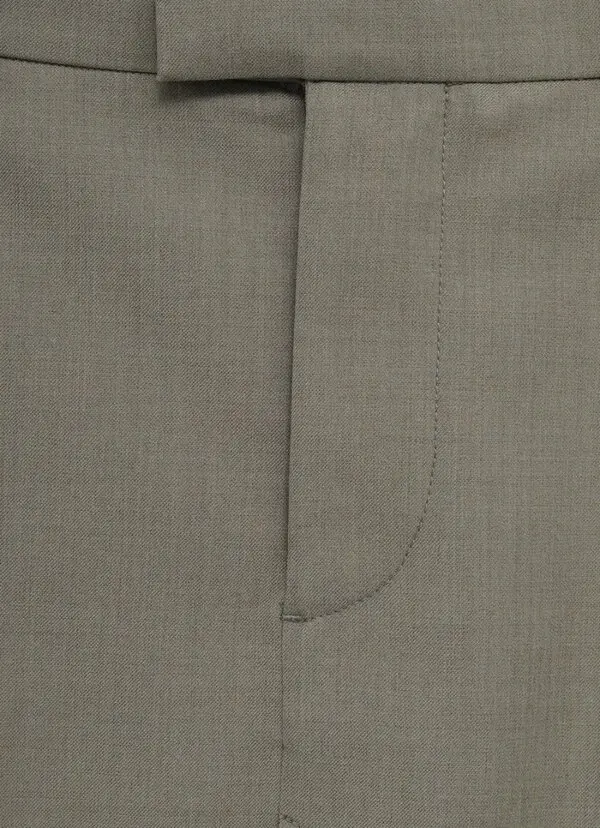 Gucci Belted A-line Skirt With Front Slit