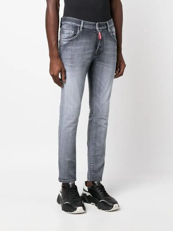 Dsquared2 Belt-loop Jeans - Gray