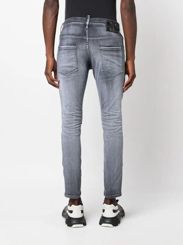 Dsquared2 Belt-loop Jeans - Gray