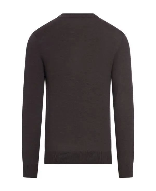 Fendi Oversized Ff Intarsia Knitted Jumper