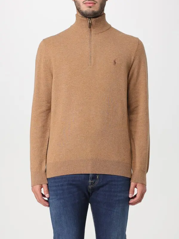 Polo Ralph Lauren Half-zip Jumper With Pony Embroidery - Green