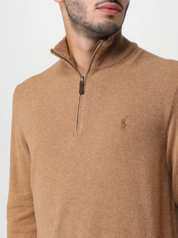 Polo Ralph Lauren Half-zip Jumper With Pony Embroidery - Green