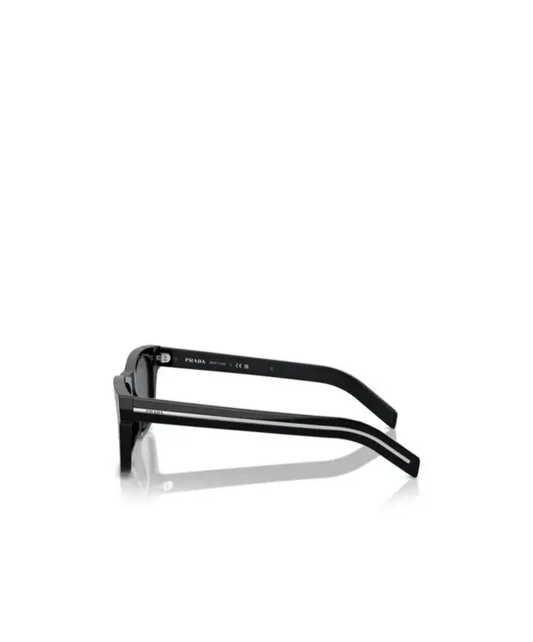 Prada Rectangular Frame Sunglasses - Black