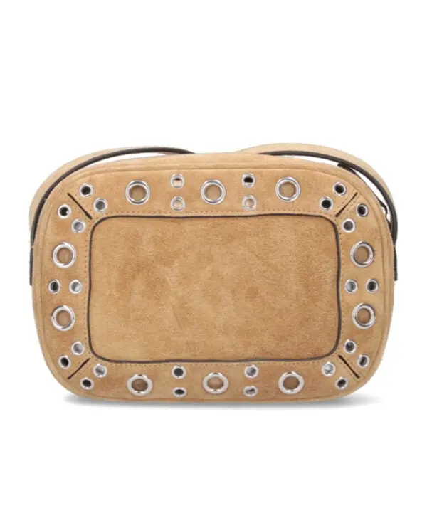 Valentino Garavani Nellecote Vlogo Signature Zip-up Crossbody Bag - Beige