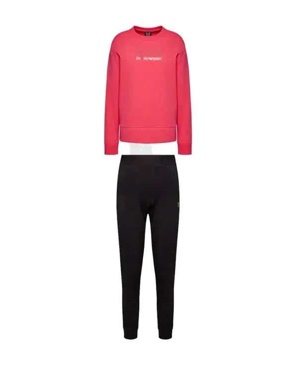 EA7 Logo Sweatshirt And Jogger Set