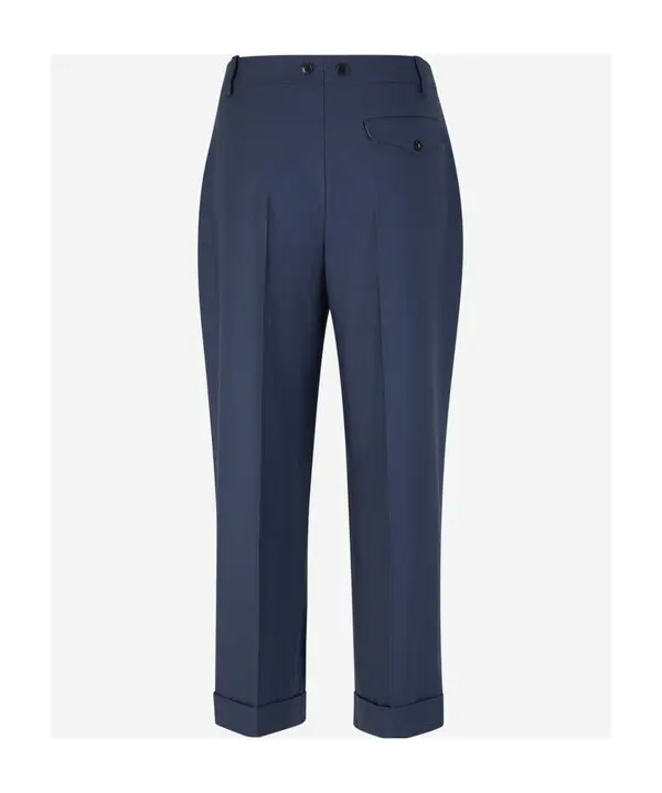 Victoria Beckham Cropped Tailored Trousers