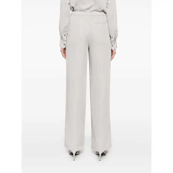 Theory Georgette Wide-leg Pull-on Pants