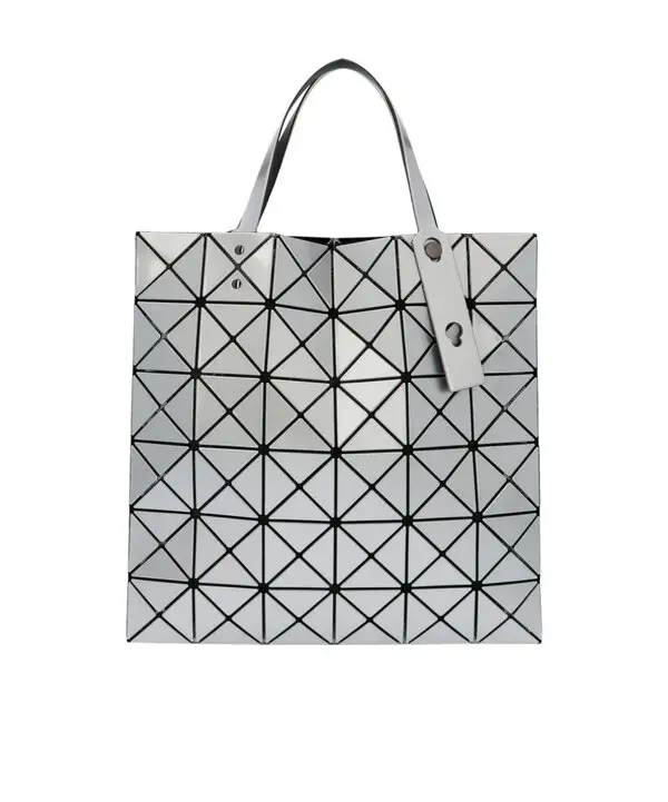 Issey Miyake Geometric Tote - Silver