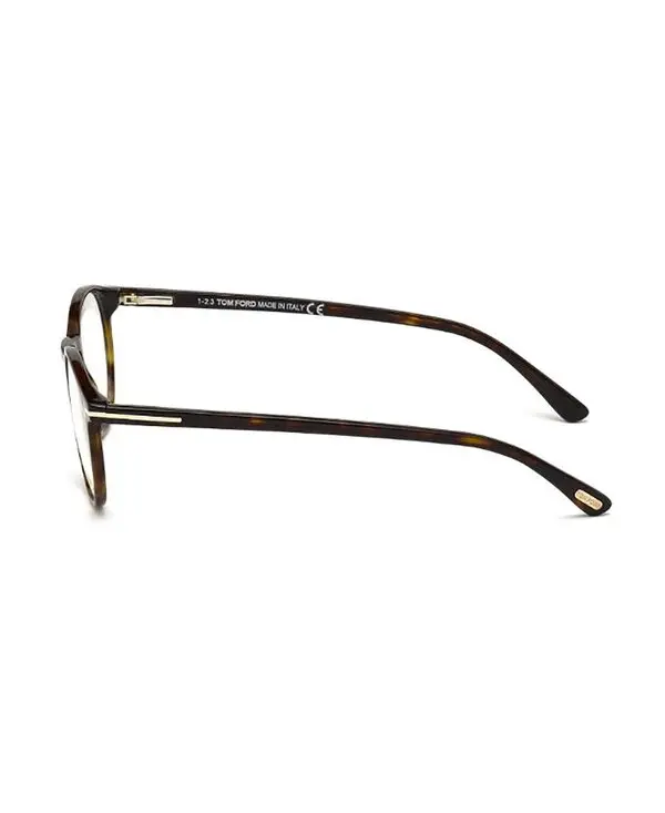 TOM FORD Round Frame Glasses - Black
