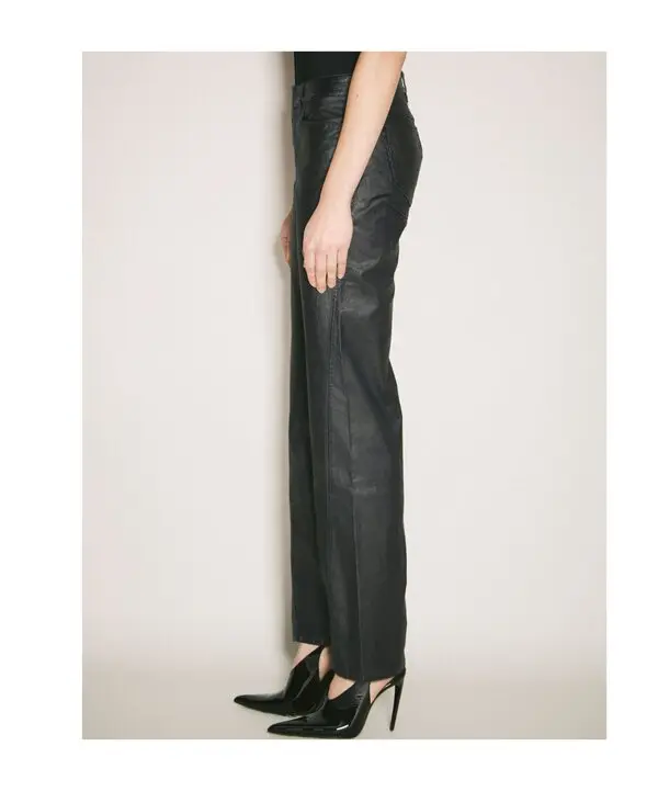 MUGLER Belt-loop Casual Pants