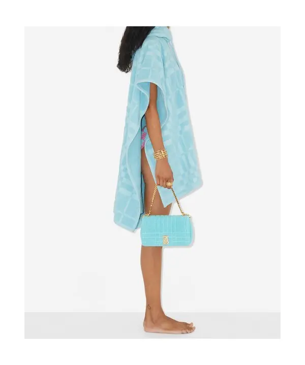 Burberry Check-pattern Cotton Poncho