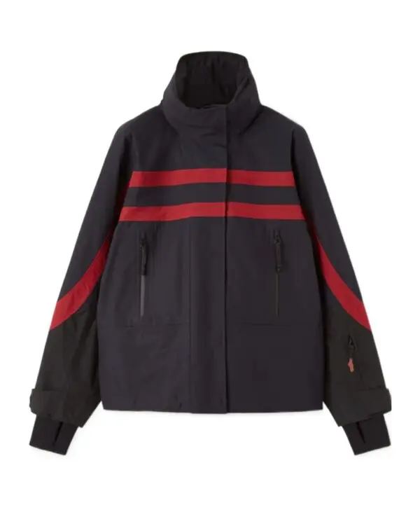 Loro Piana Forley Bomber Jacket - Navy/red/black