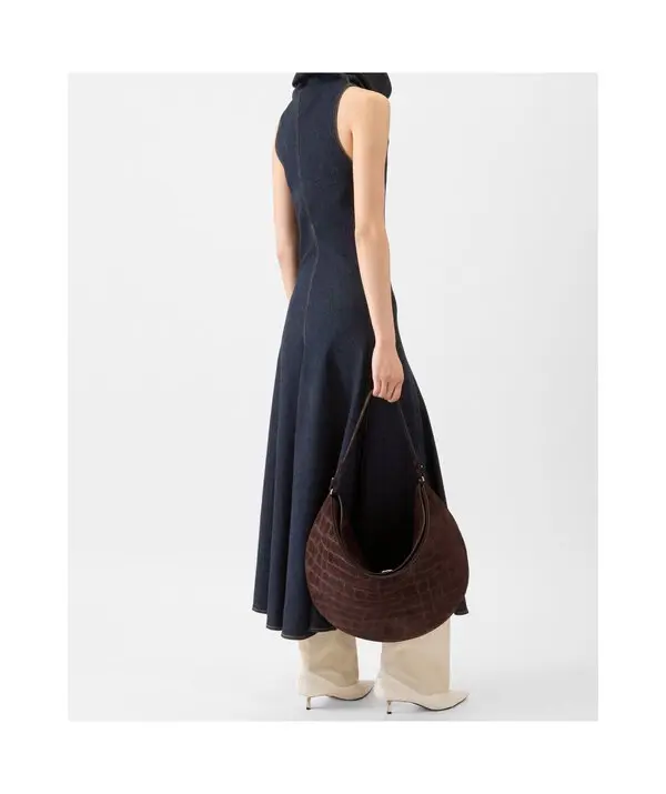 Jacquemus Le Triangle De Nîmes" Denim Dress - Dark Navy