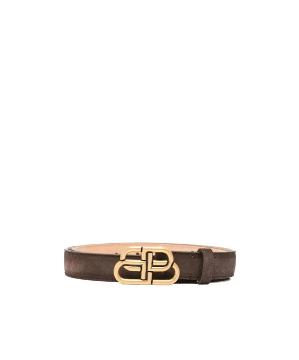 Balenciaga Bb Thin Belt - Multicolor