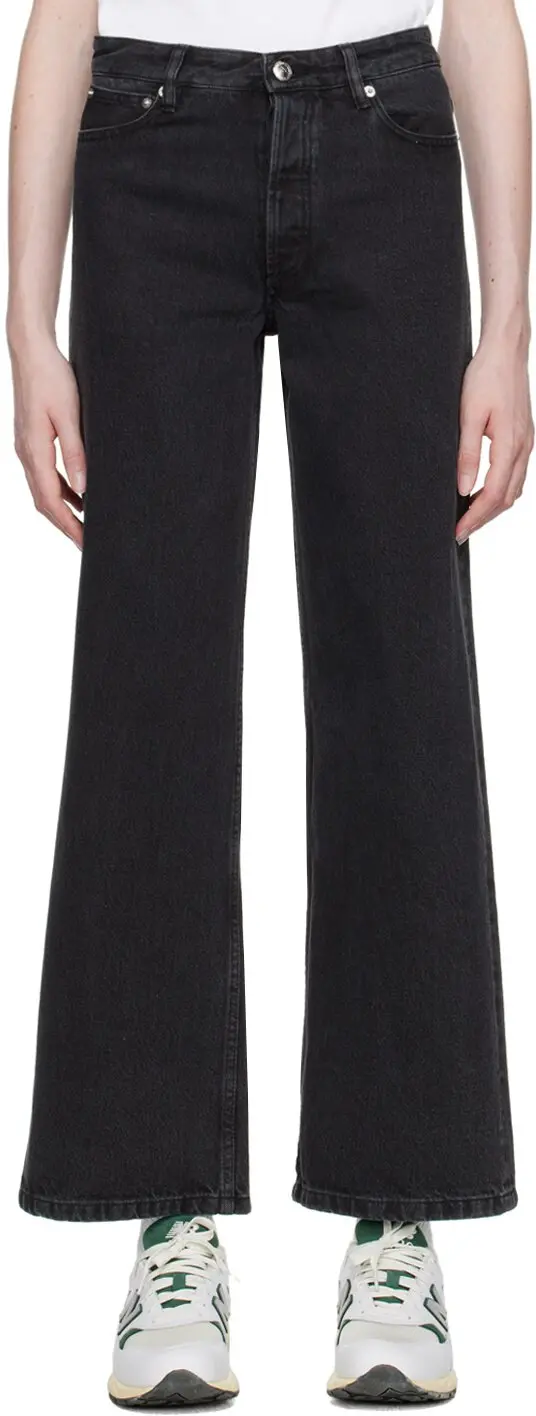 A.p.c. Wide-leg Cropped Jeans