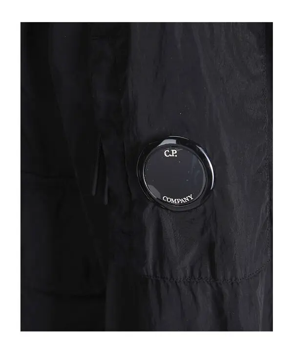 C.P. COMPANY Stand Collar Utility Jacket - Dark Blue