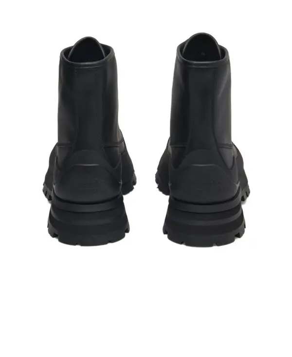 Alexander McQueen Wander Lace-up Ankle Boots
