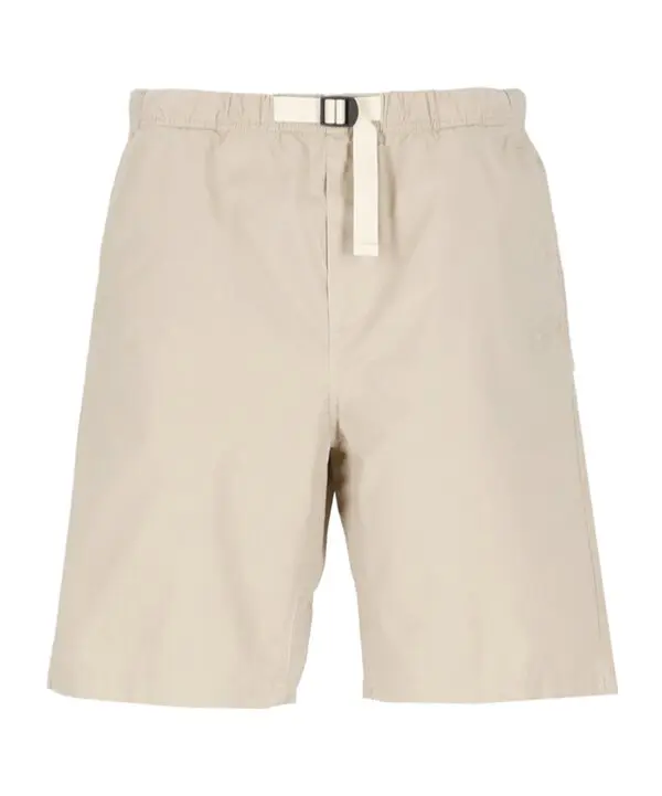 MSGM Buckled Belted Wide-leg Shorts - Nude