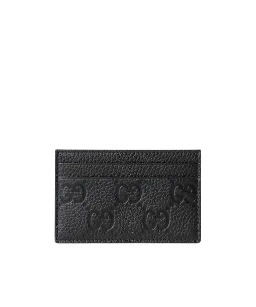 Gucci Imprint Card Case - Black