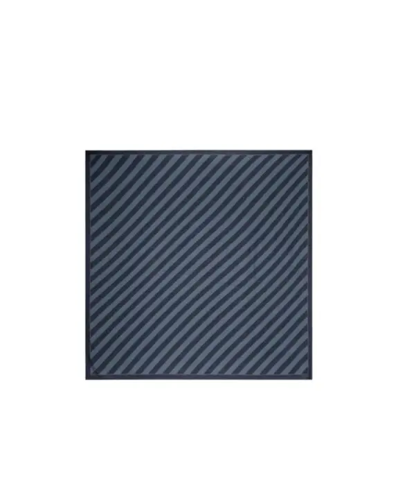 Fendi Finished-edge Striped Scarf - Black