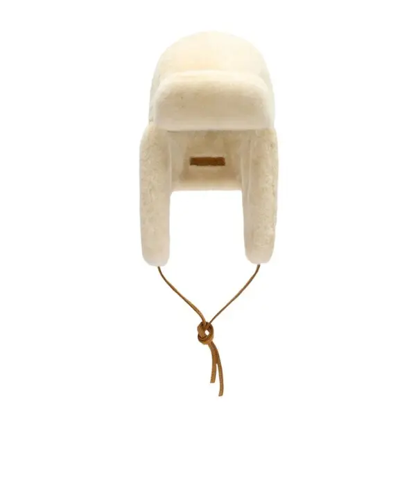 Jacquemus La Chapka Logo Detailed Beanie - Off-white