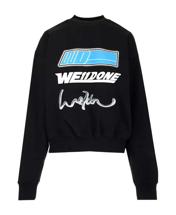 We11Done Round Collar Long Sleeve Sweater