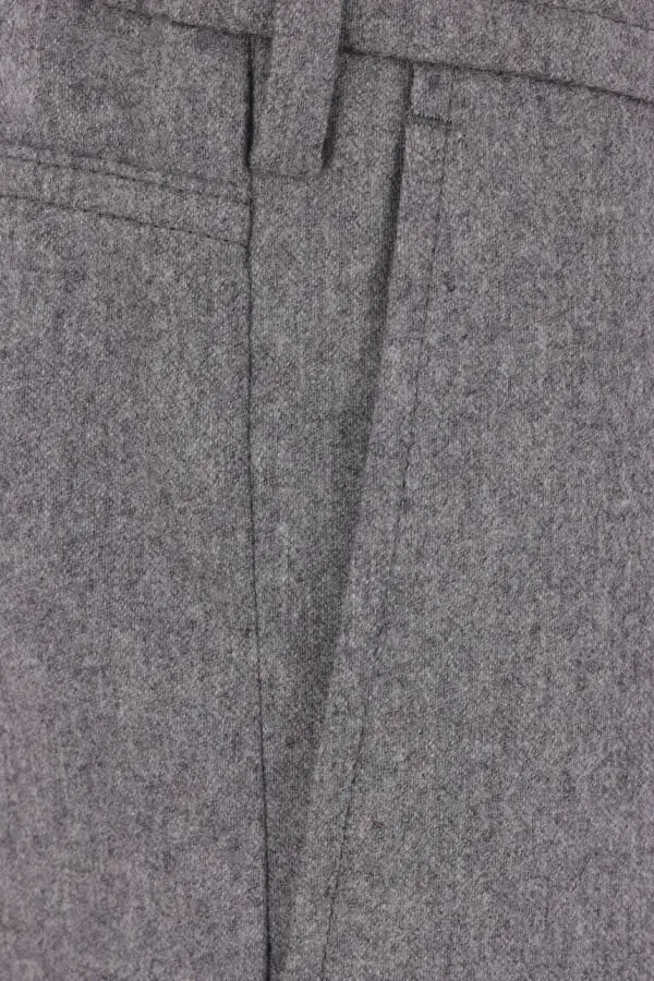 Eleventy Belt Loop Casual Pants - Gray
