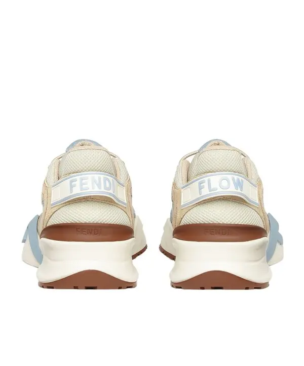 Fendi Flow Low-top Sneakers - Light Blue