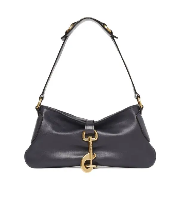 Chloé Kerala 25 Shoulder Bag - Black/navy Blue
