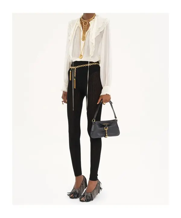 Chloé Kerala 25 Shoulder Bag - Black/navy Blue