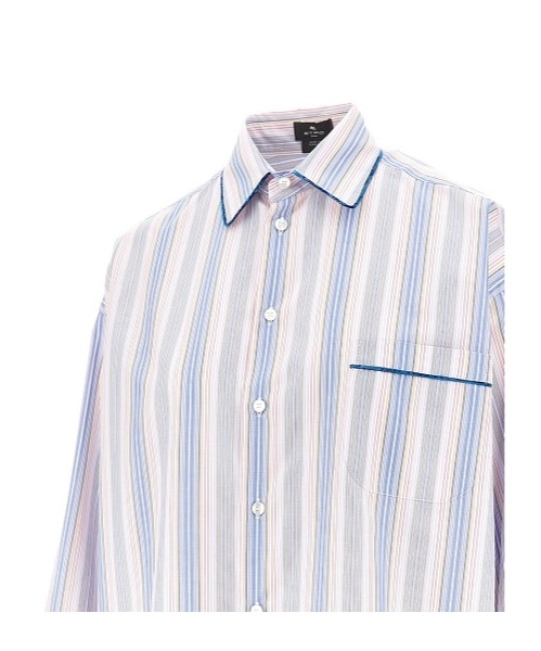 Etro Long-sleeved Striped Shirt - No