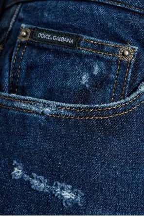 Dolce & Gabbana Distressed Denim Jeans