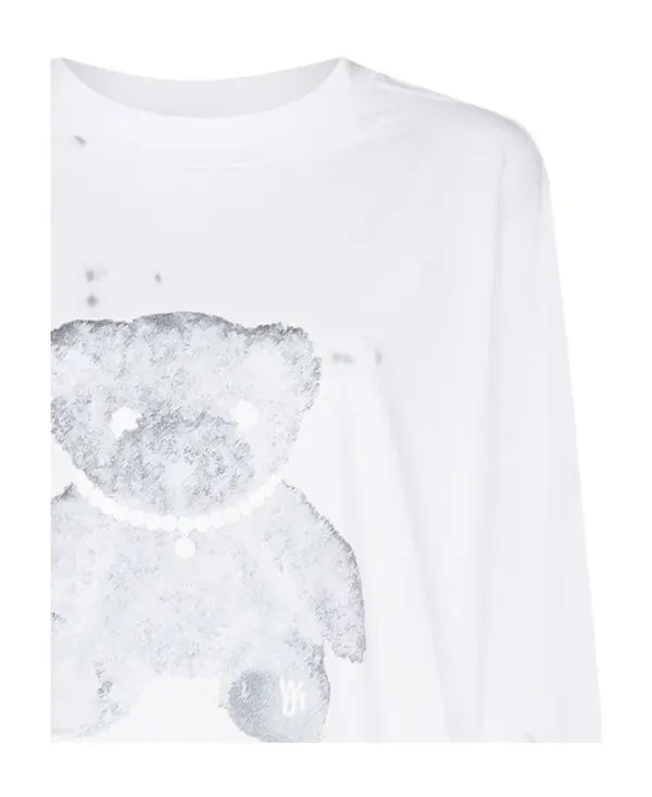We11Done Teddy Bear Cotton Sweatshirt