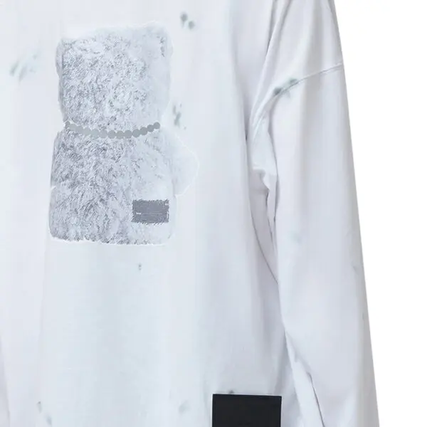 We11Done Teddy Bear Cotton Sweatshirt