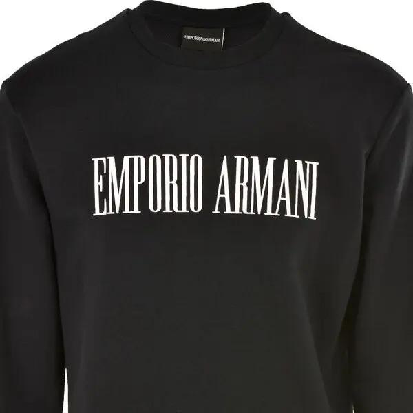 Emporio Armani Logo Crew Neck Sweater