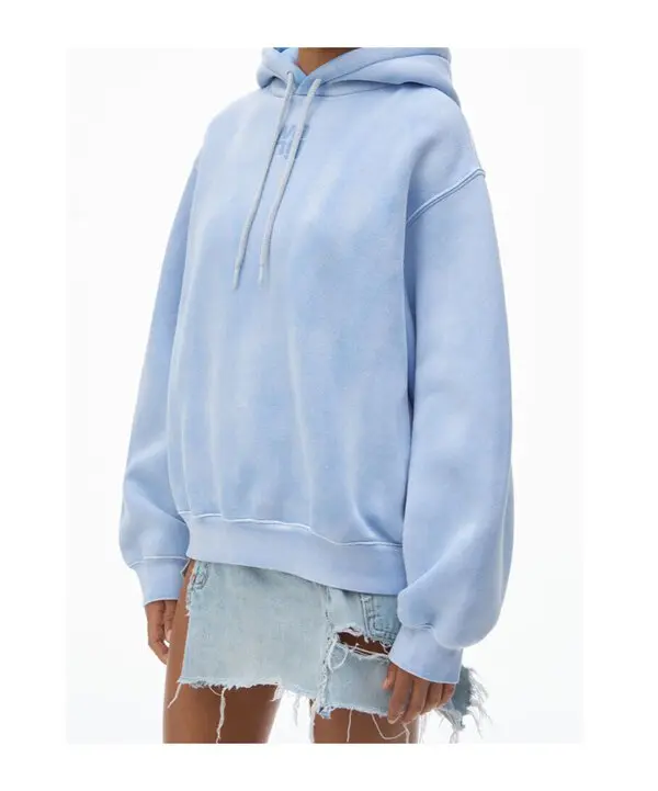 Alexander Wang Essential Hoodie - Light Blue