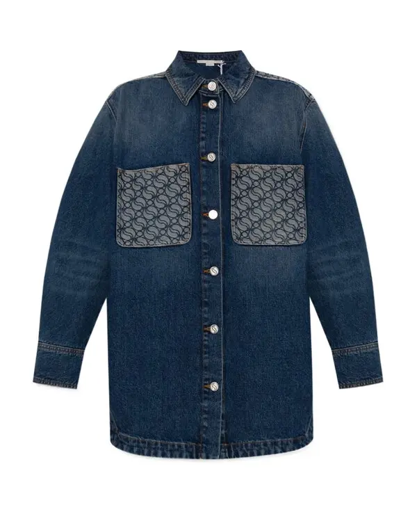 Stella McCartney Logo Denim Shirt