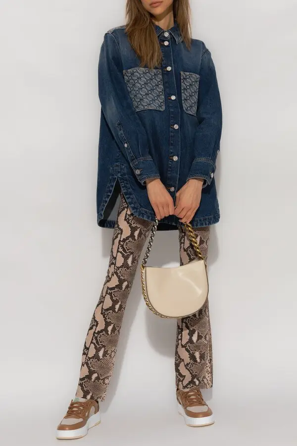 Stella McCartney Logo Denim Shirt