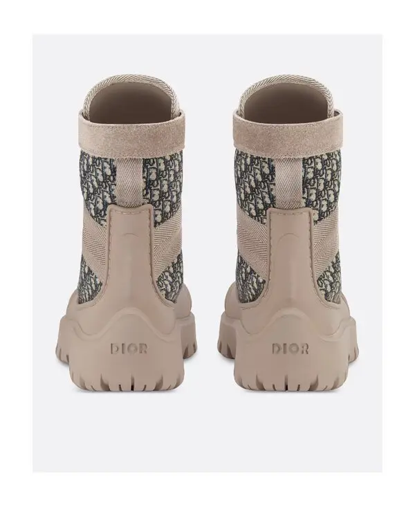 Dior Garden Lace-up Boots