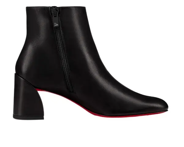 CHRISTIAN LOUBOUTIN Jane Block Heel Ankle Boots