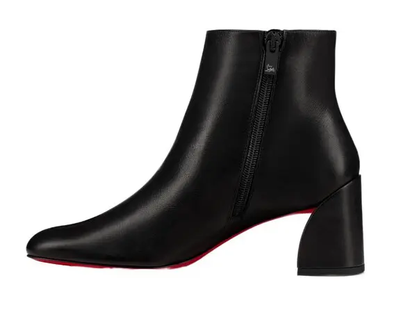 CHRISTIAN LOUBOUTIN Jane Block Heel Ankle Boots