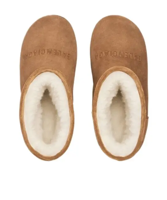 Balenciaga Alaska Platform Boots - Brown