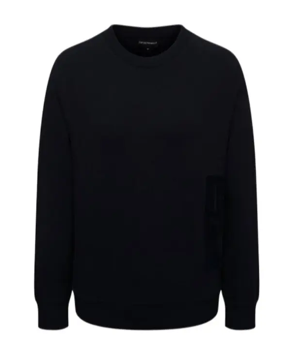 Emporio Armani Panelled Crewneck Sweatshirt