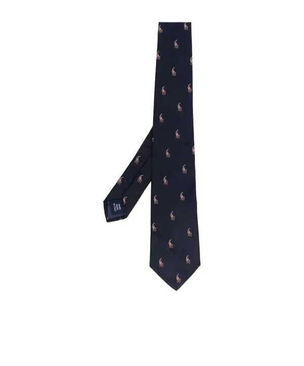 Polo Ralph Lauren Pony Polo Neck Tie - Navy